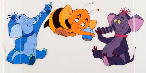 ‘Winnie the Pooh and the Blustery Day’ cel animation © Disney